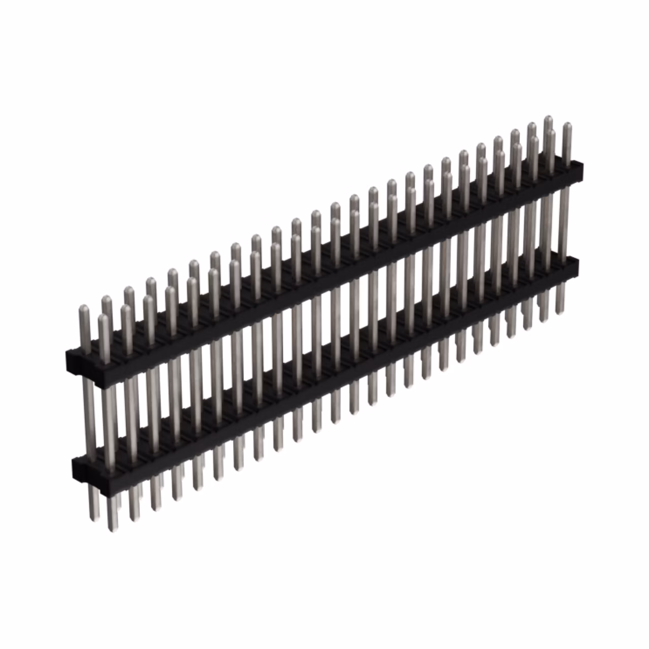 Milli-Grid Header, Dual Row, Dual Body, Through Hole, Vertical, 50 Circuits, 2.50µm Tin (Sn) Plating, 10.00mm Stacking Height, Tray, Lead-Free for sale