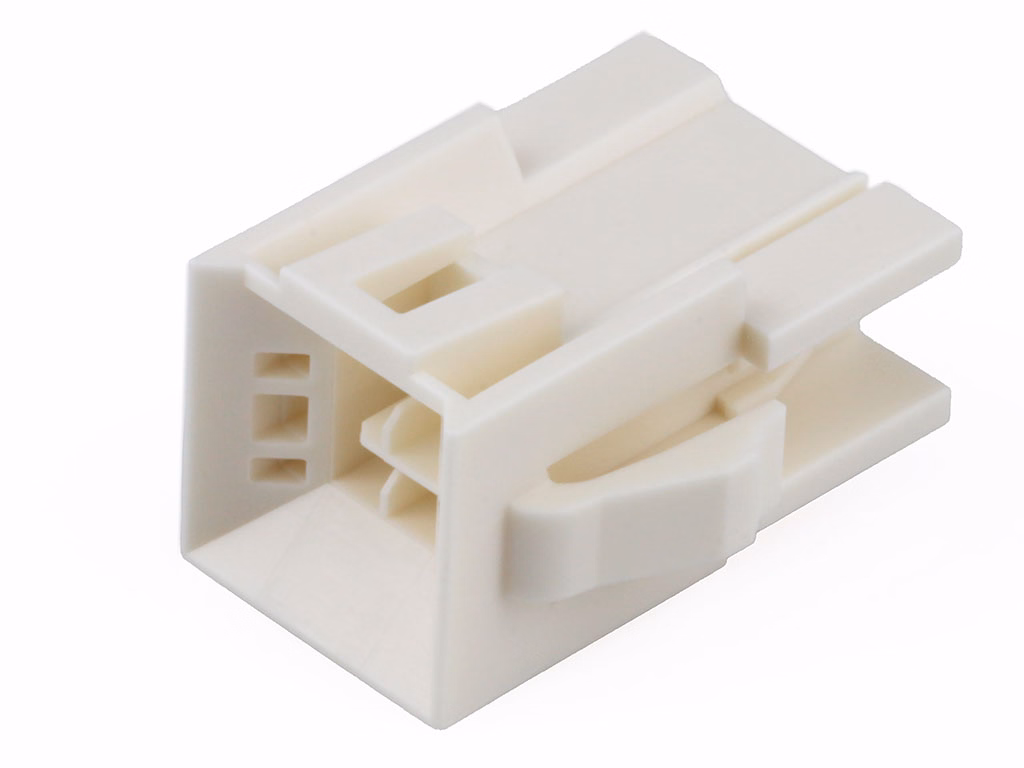 Nano-Fit BMI Plug Housing, TPA Capable, 2.50mm Pitch, Dual Row, 12 Circuits,  Natural, Panel Mount, Glow-Wire Capable for sale