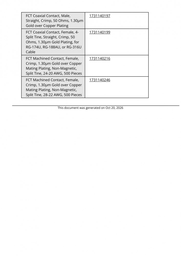 MOLEX 1731121730 drawing page 10