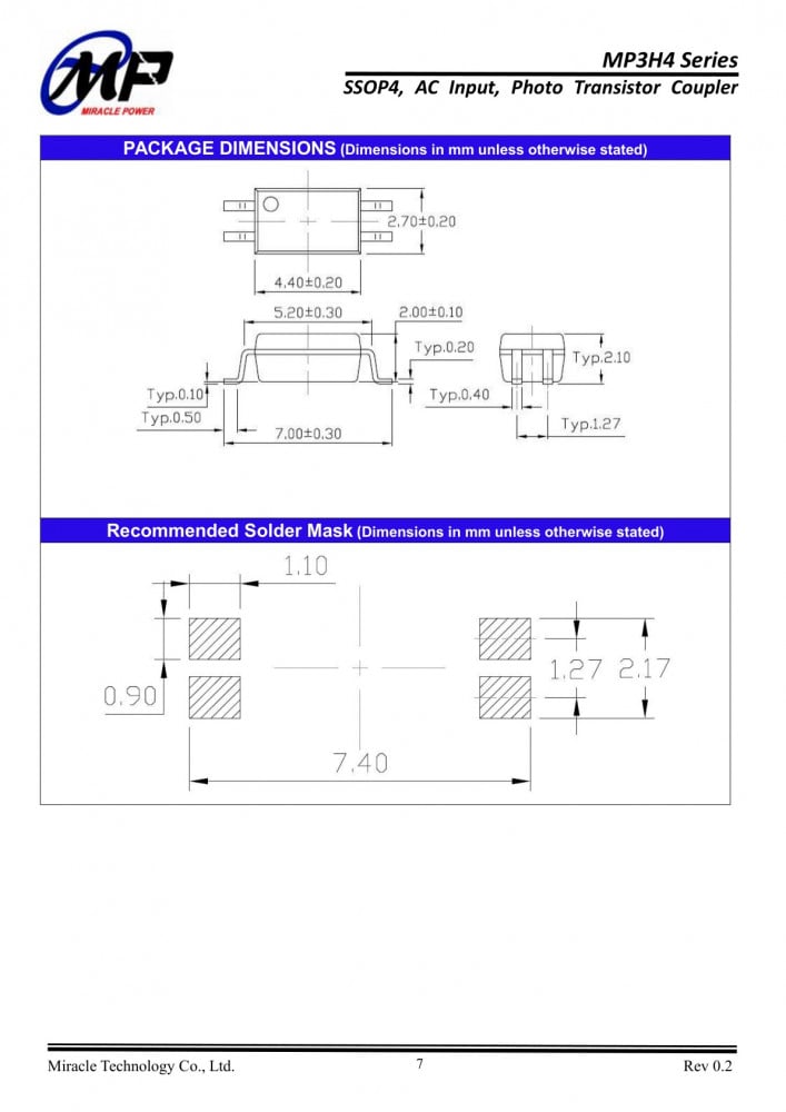 MP3H4A(T1)-GV datasheet page 7
