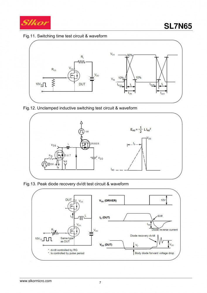 SL7N65F datasheet page 7