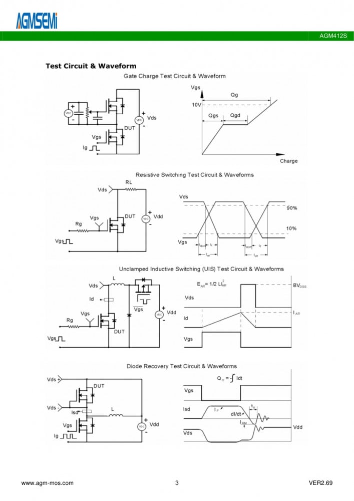 AGM412S datasheet page 3