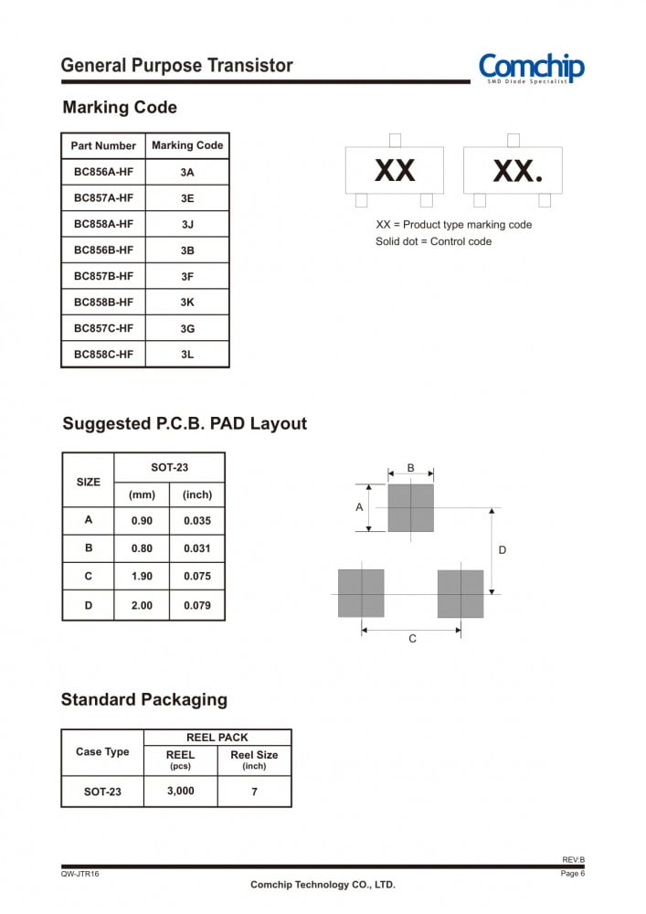 BC858B-HF datasheet page 6