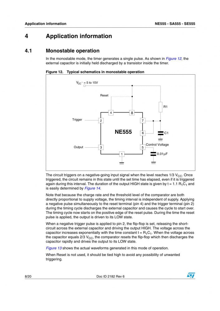 NE555N datasheet page 8