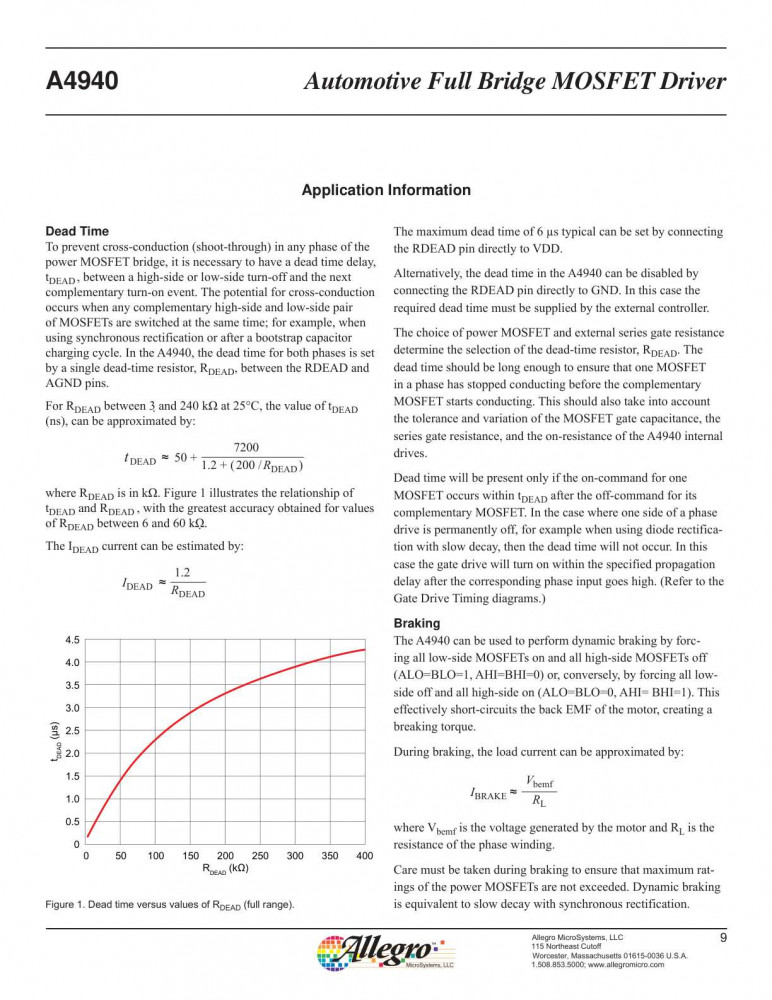 A4940 datasheet page 9