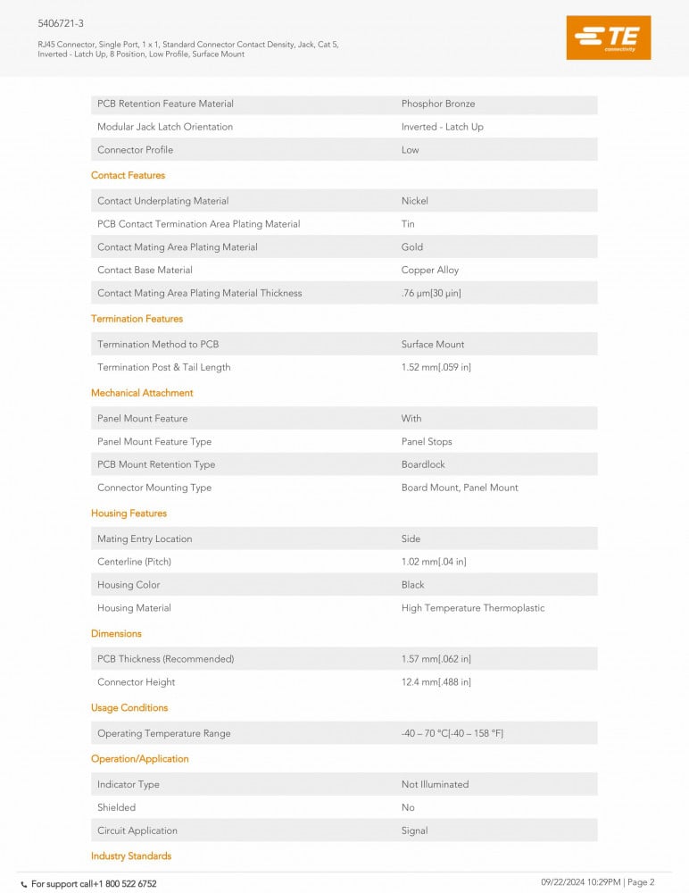 5406721-3 technical document page 2