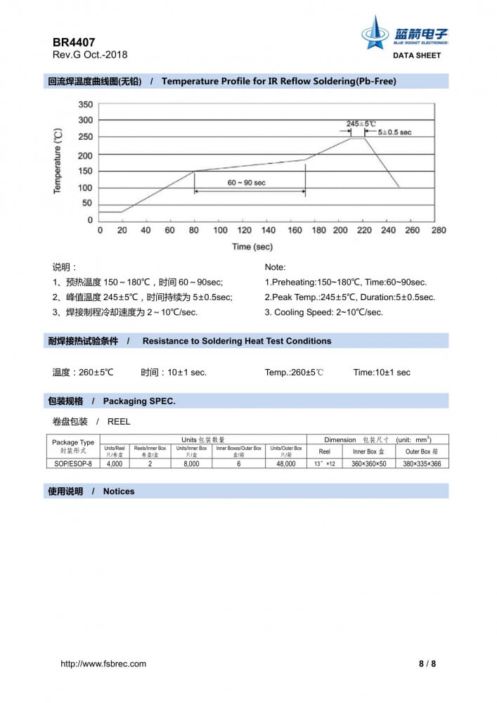 BR4407 datasheet page 8