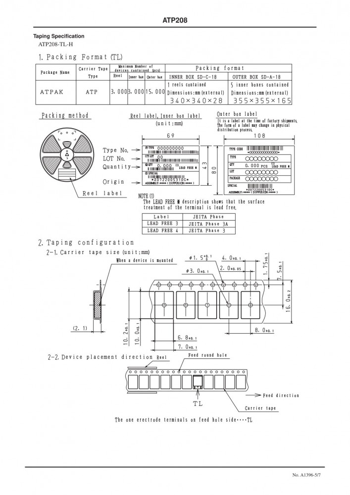 ATP208 datasheet page 5