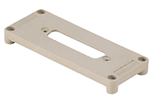 Heavy-Duty Blanking Plug with Gasket, Pg36 Thread, Light Grey RAL 7035