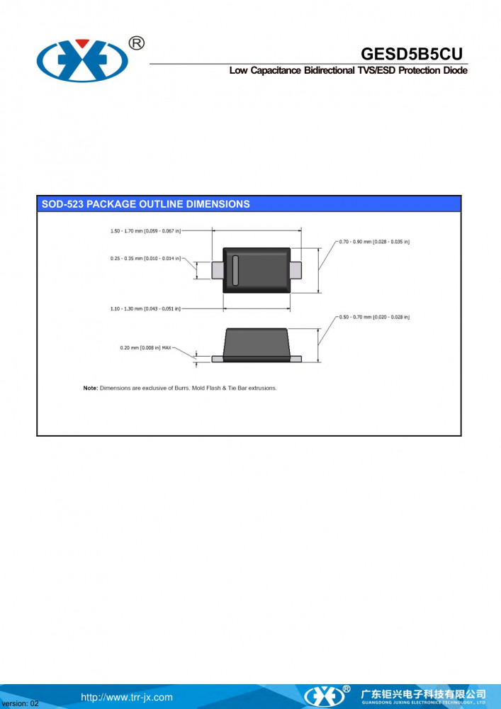 GESD5B5CU datasheet page 4