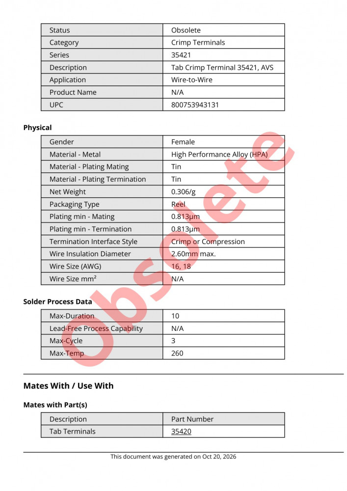 Product document image, page 2