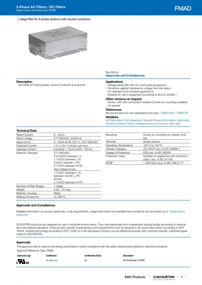 FMAD-0956-H310 technical document page 1