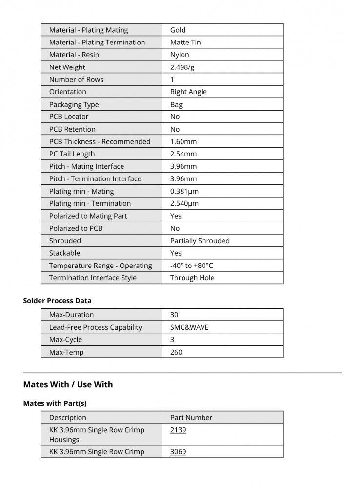 MOLEX 1718141006 technical document page 3