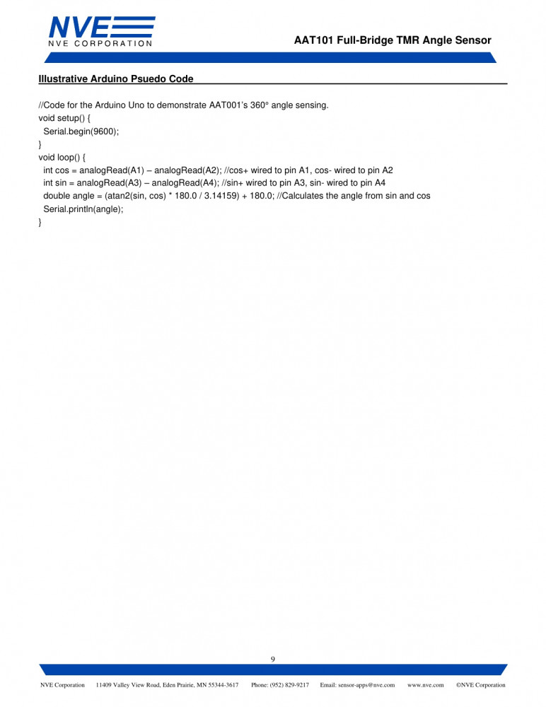 AAT101 technical document page 9