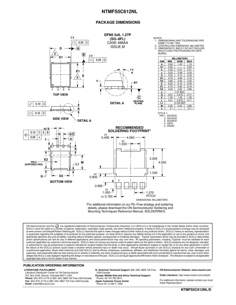 NTMFS5C612NLT1G datasheet page 6