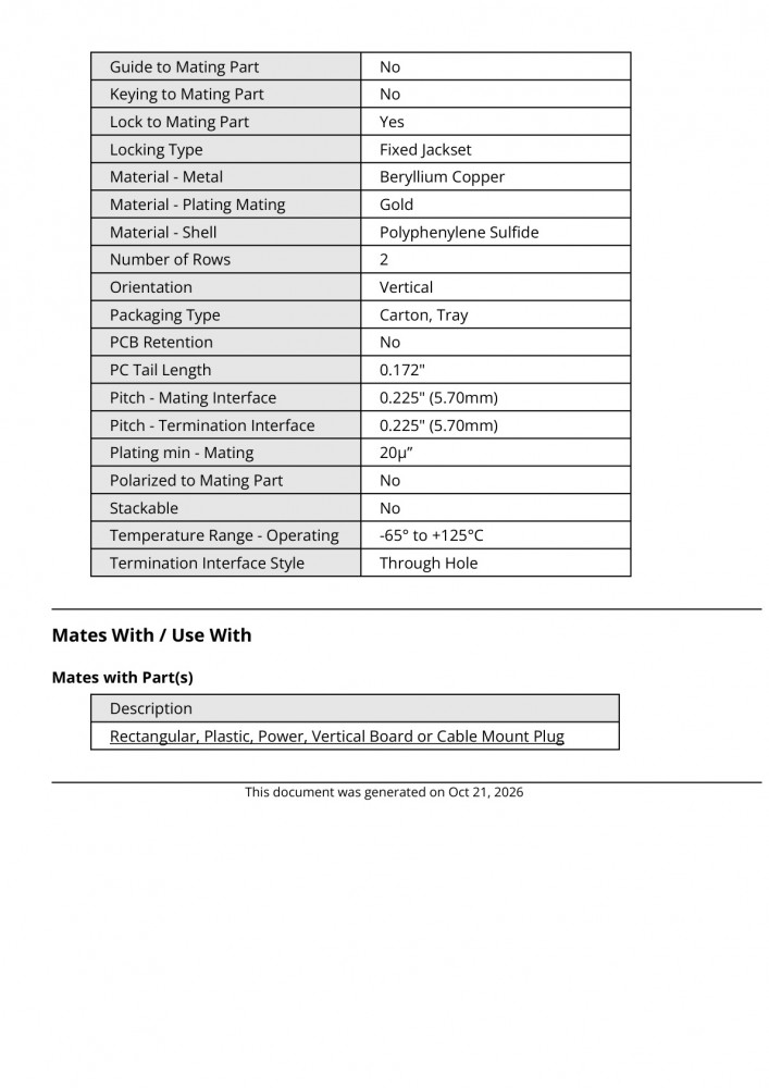 PA5SD11J technical document image, page 2