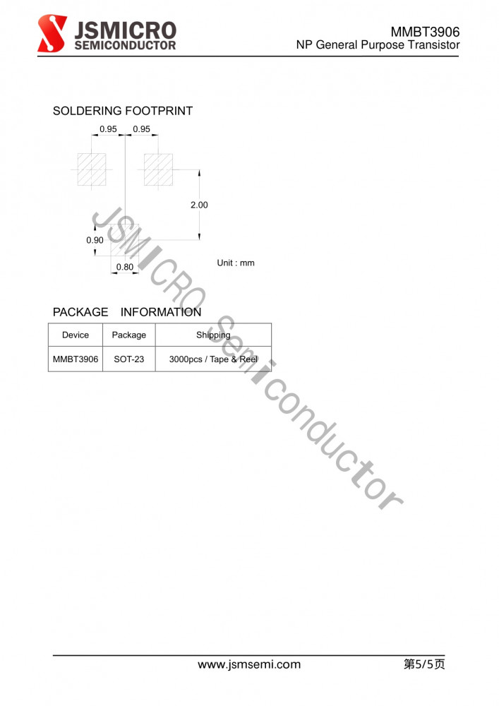 MMBT3906 datasheet page 5