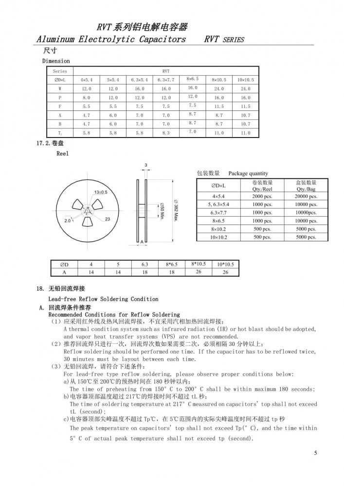 ChengTao RVT datasheet page 5