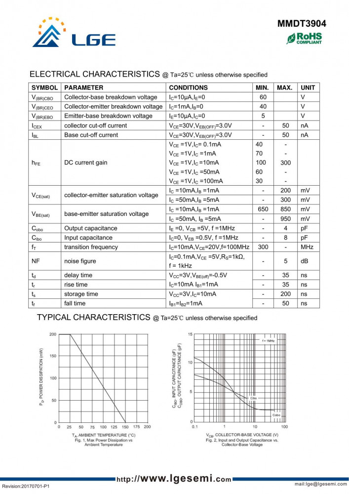 MMDT3904 datasheet page 2