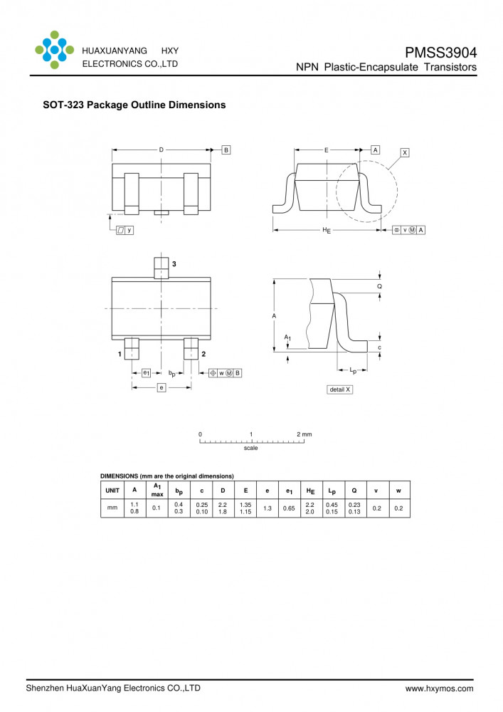 PMSS3904-HXY datasheet page 3