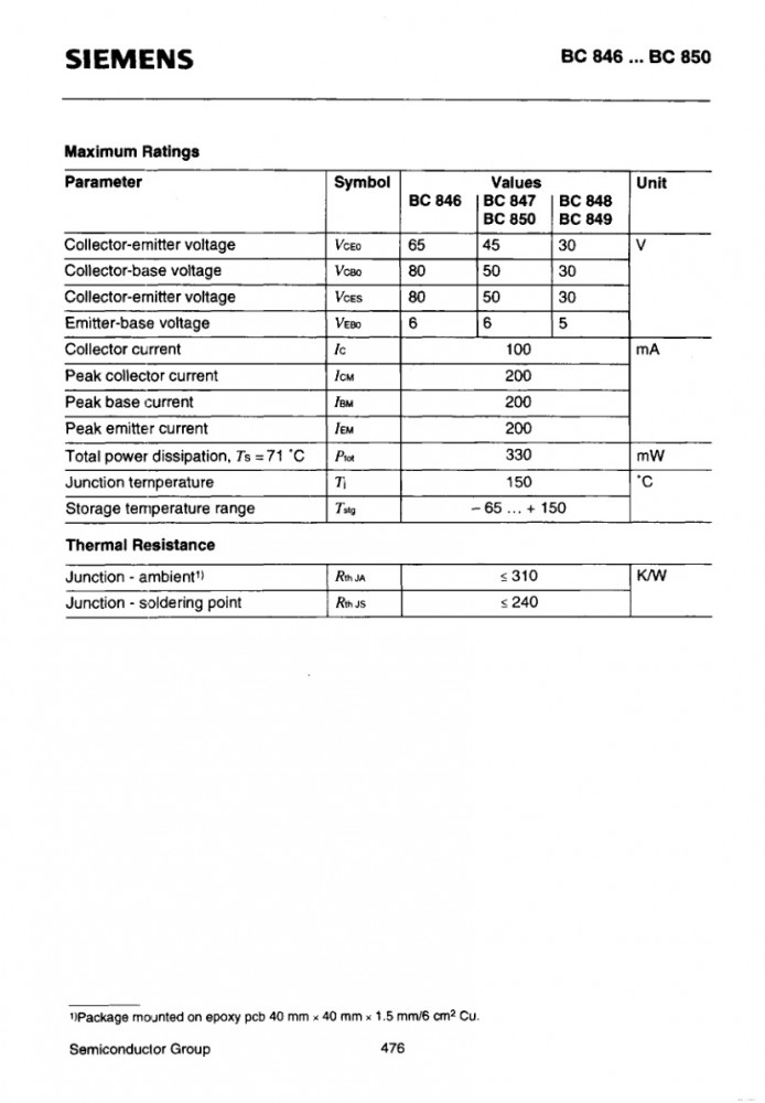 BC847C-B5000 datasheet page 2