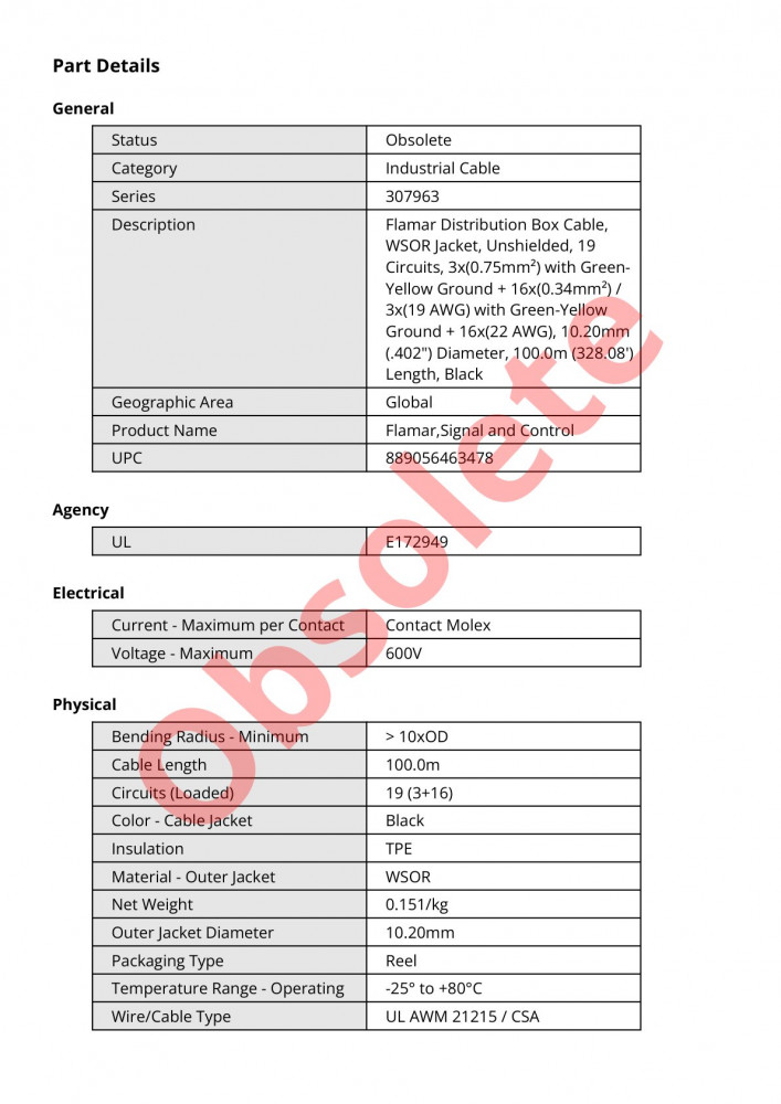 Product document image 2 for MOLEX 1552209019