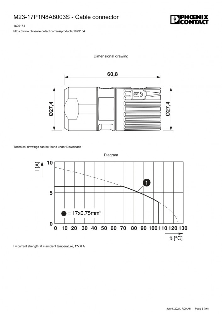 Phoenix Contact 1629154 technical document page 5