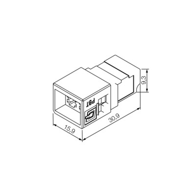 WEIDMULLER 1963380000 Fiber Optic Connector Assembly
