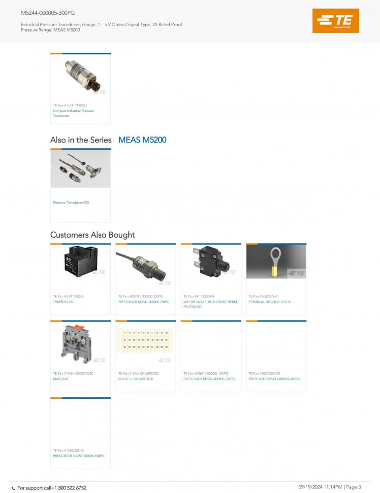 M5244-000005-300PG technical document page 3