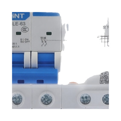 CHINT NXBLE-63 4P C40 30mA 6kA Miniature Residual Current Circuit Breaker