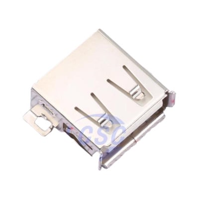 CST CS-1130R-04/PA66-V0/W Rectangular Connector Housing