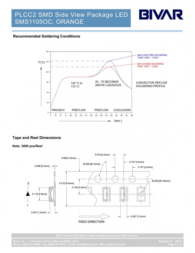SMS1105OC datasheet page 4
