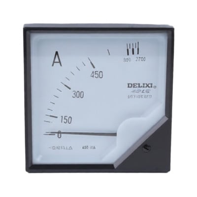 Delixi Electric 42L6A75G4 Analog Ammeter Panel Gauge