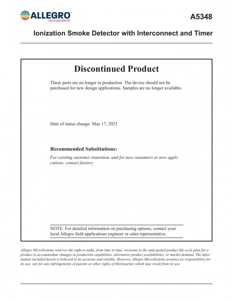 A5348CA-T datasheet page 1