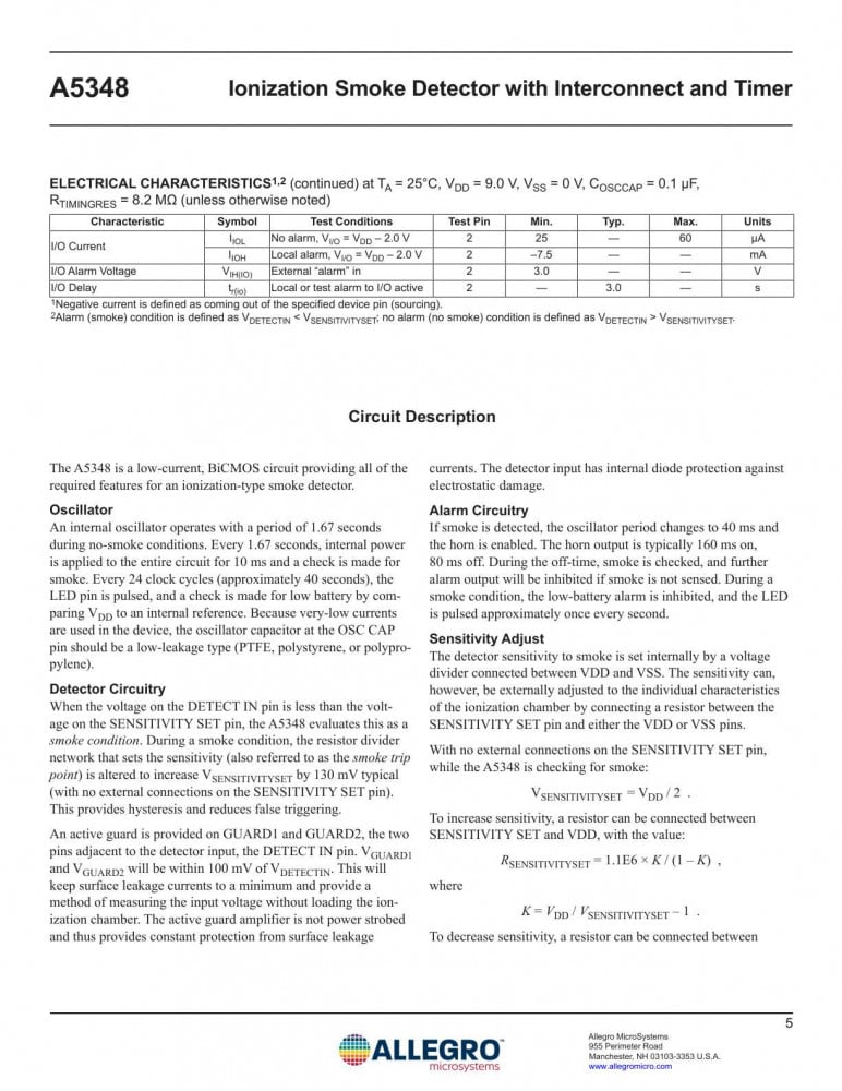 A5348CA-T datasheet page 6