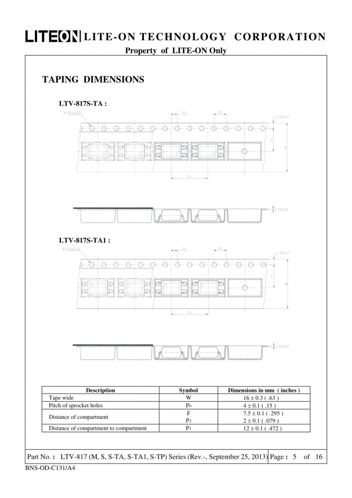 LTV-817 datasheet page 6