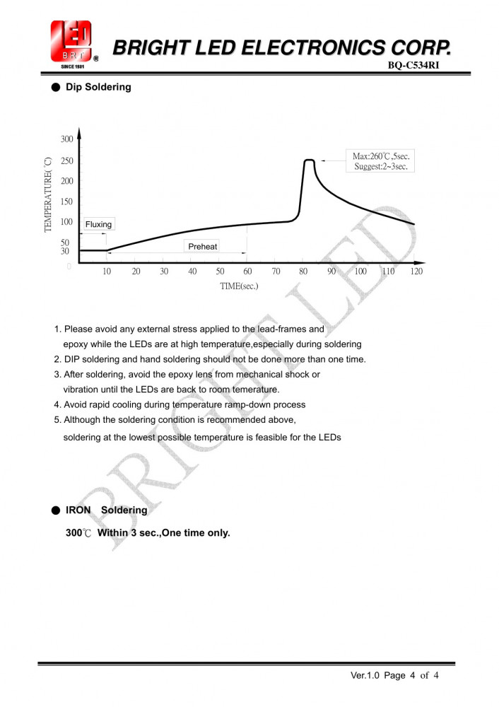BQ-C534RI datasheet page 4