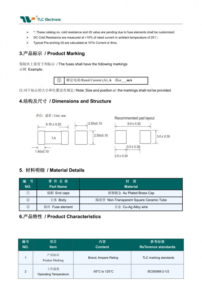 TA3VT series datasheet page 4