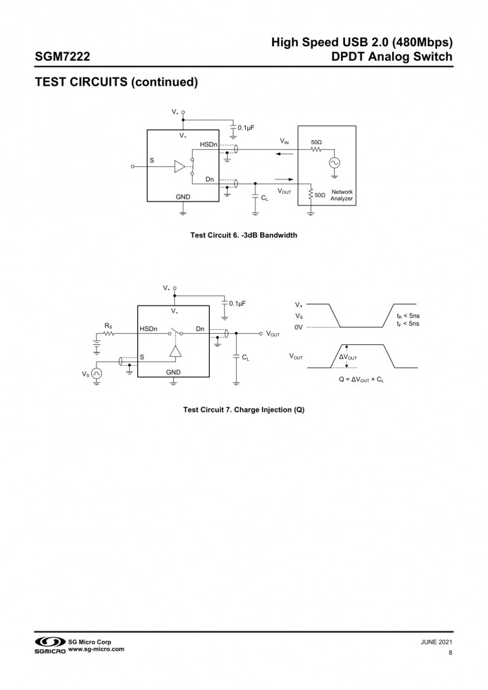 SGM7222 technical document page 8