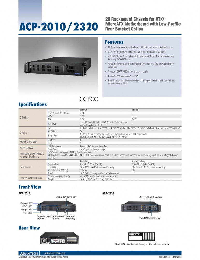 ACP-2320 technical document page 1