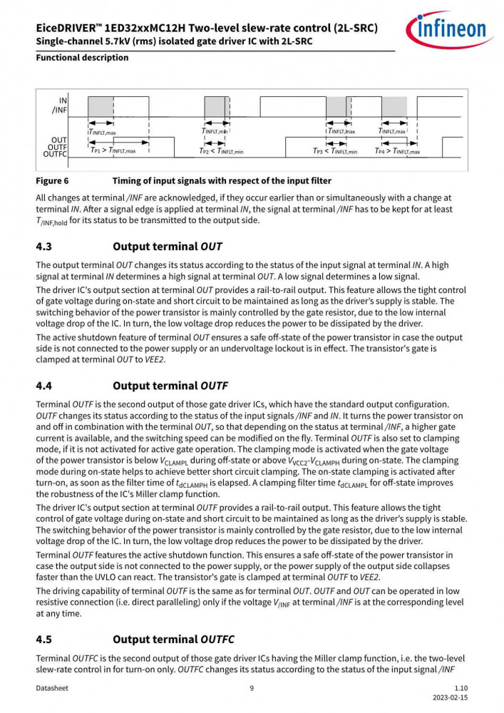Infineon 1ED32xxMC12H datasheet page 9