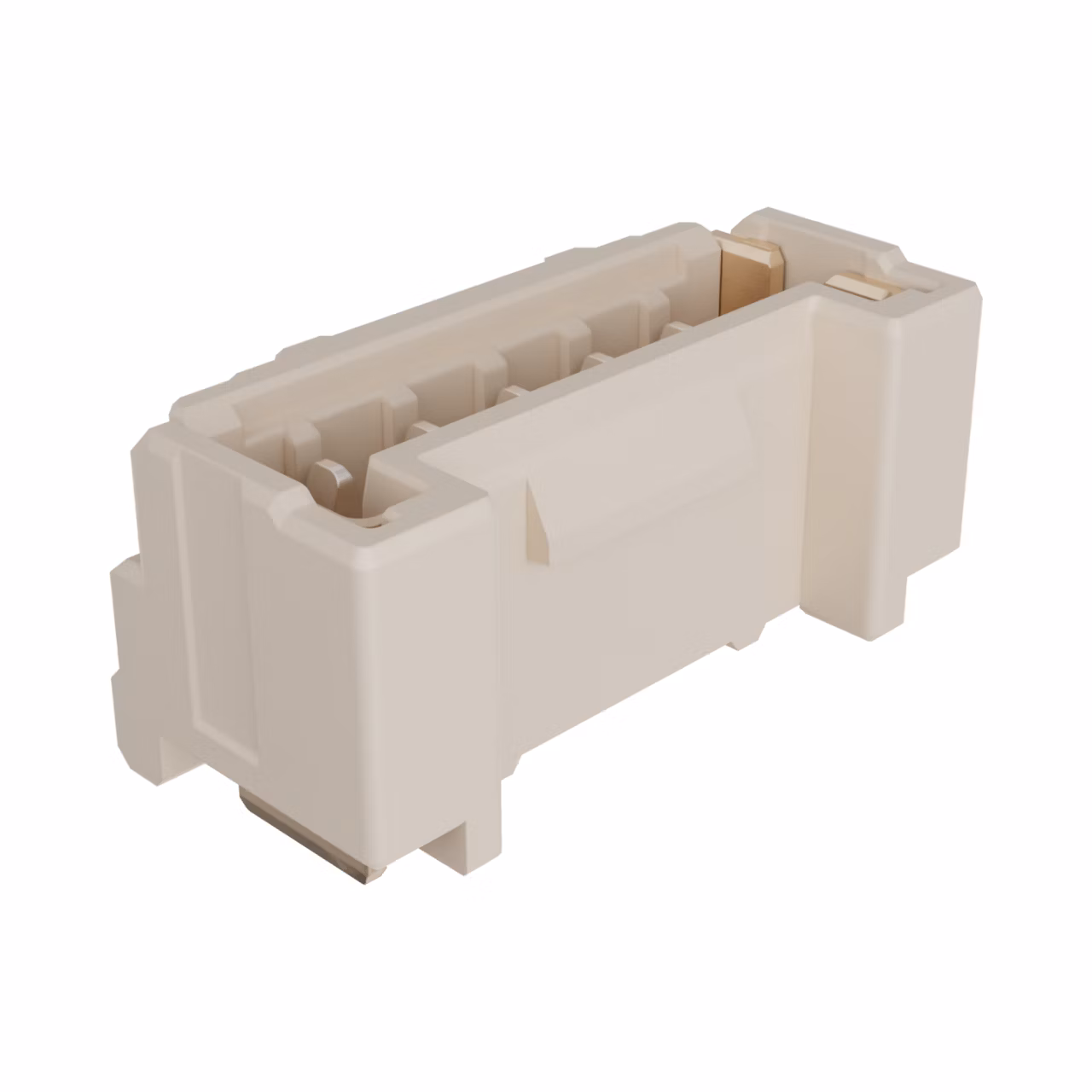 1.50mm Pitch, Micro-Lock Plus PCB Header, Single Row, Right Angle, Surface Mount, Tin-Bismuth Plating, Positive Lock, 5 Circuits, Natural for sale