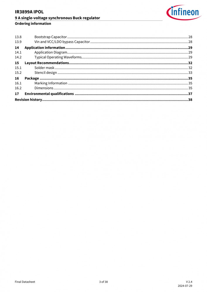 IR3899A datasheet page 3