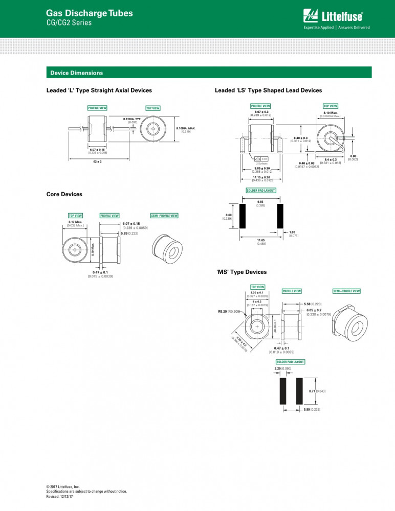CG75LTR datasheet page 3