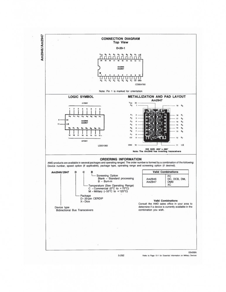 2946PC technical document page 3