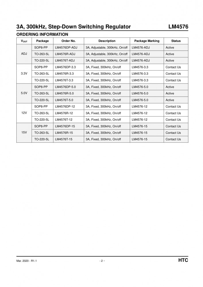 LM4576 datasheet page 2
