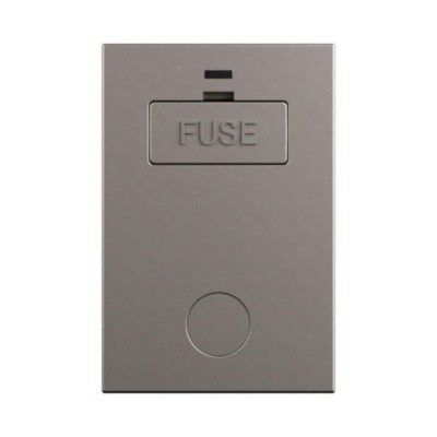 Arteor Advance - 13A unswitched fused connection unit matt titanium - Double pole fused 13A - Flex outlet with cord grip for sale