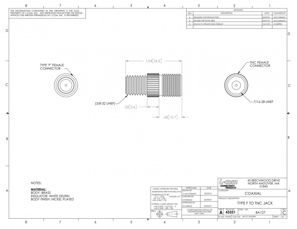 BA127 technical document preview