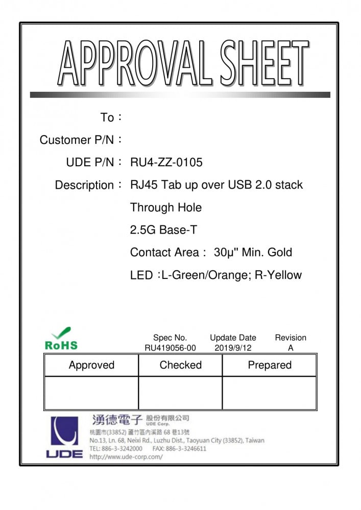 RU4-ZZ-0105 document page 1