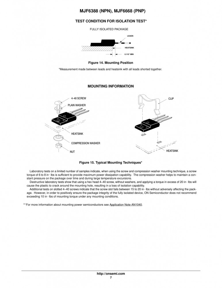 MJF6388 datasheet page 7